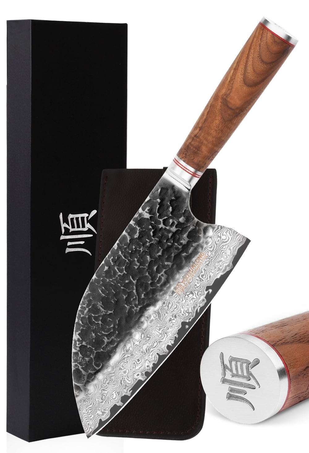 Free Shipping! YOUSUNLONG Hybrid Cleaver 8 inch - Outdoor Heavy Duty ...
