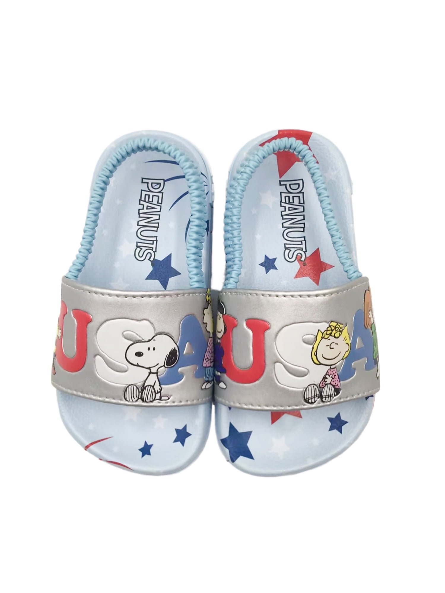 Peanuts Toddler Girl Slide Sandal - Walmart.com