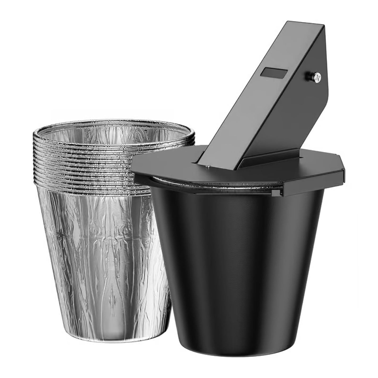 YOUTH Upgraded Grease Bucket With Lid And Heavy Duty Steel Bucket For ...