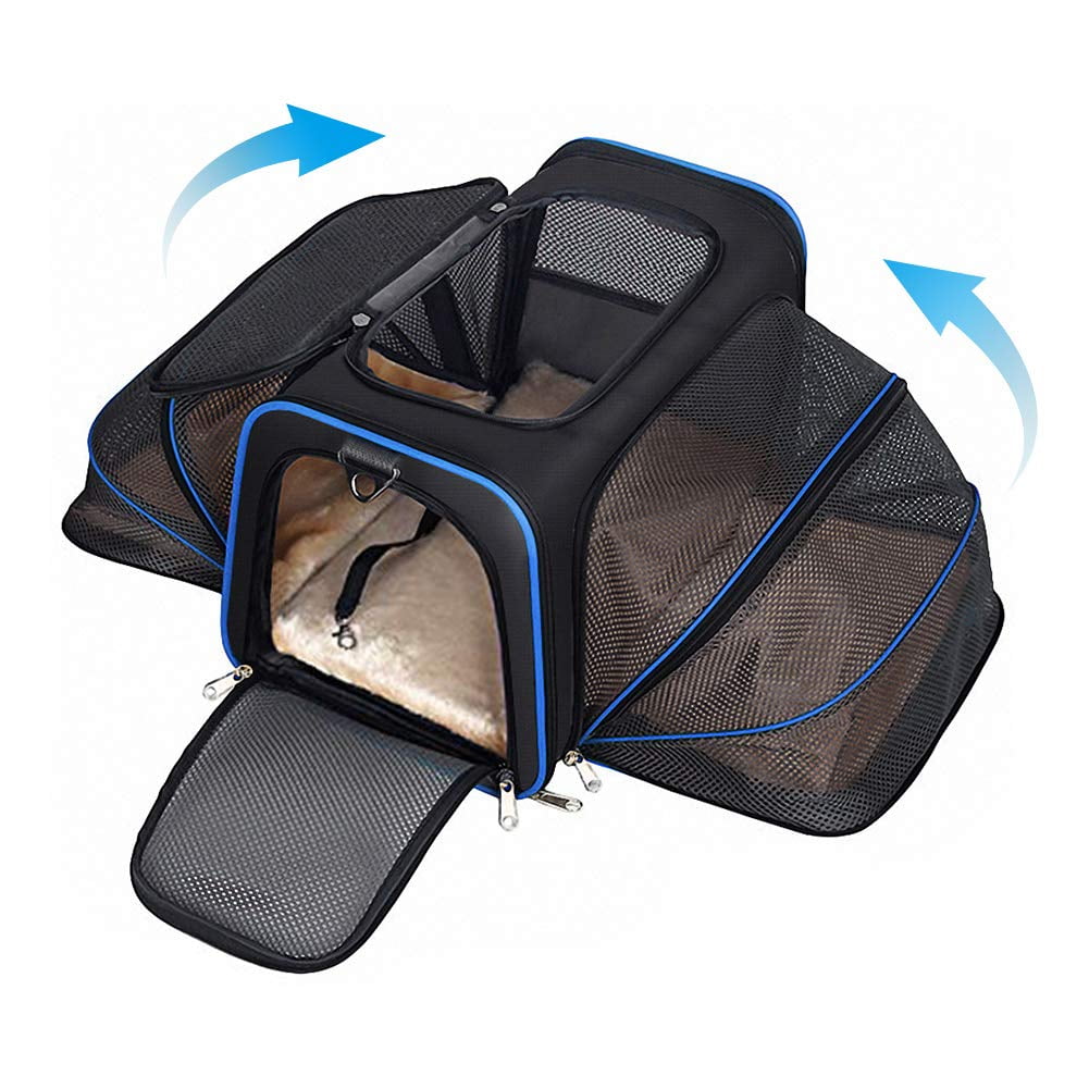 YOUTHINK Expandable Pet Carrier for Dogs and Cats, Soft SidedMost ...