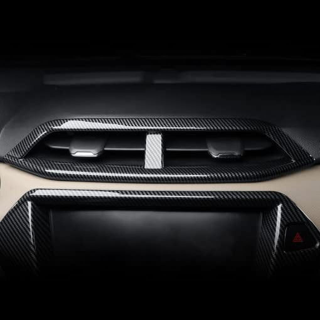 YOUTOOCAR Carbon Fiber Style Car Interior Rear Air Condition Vent ...