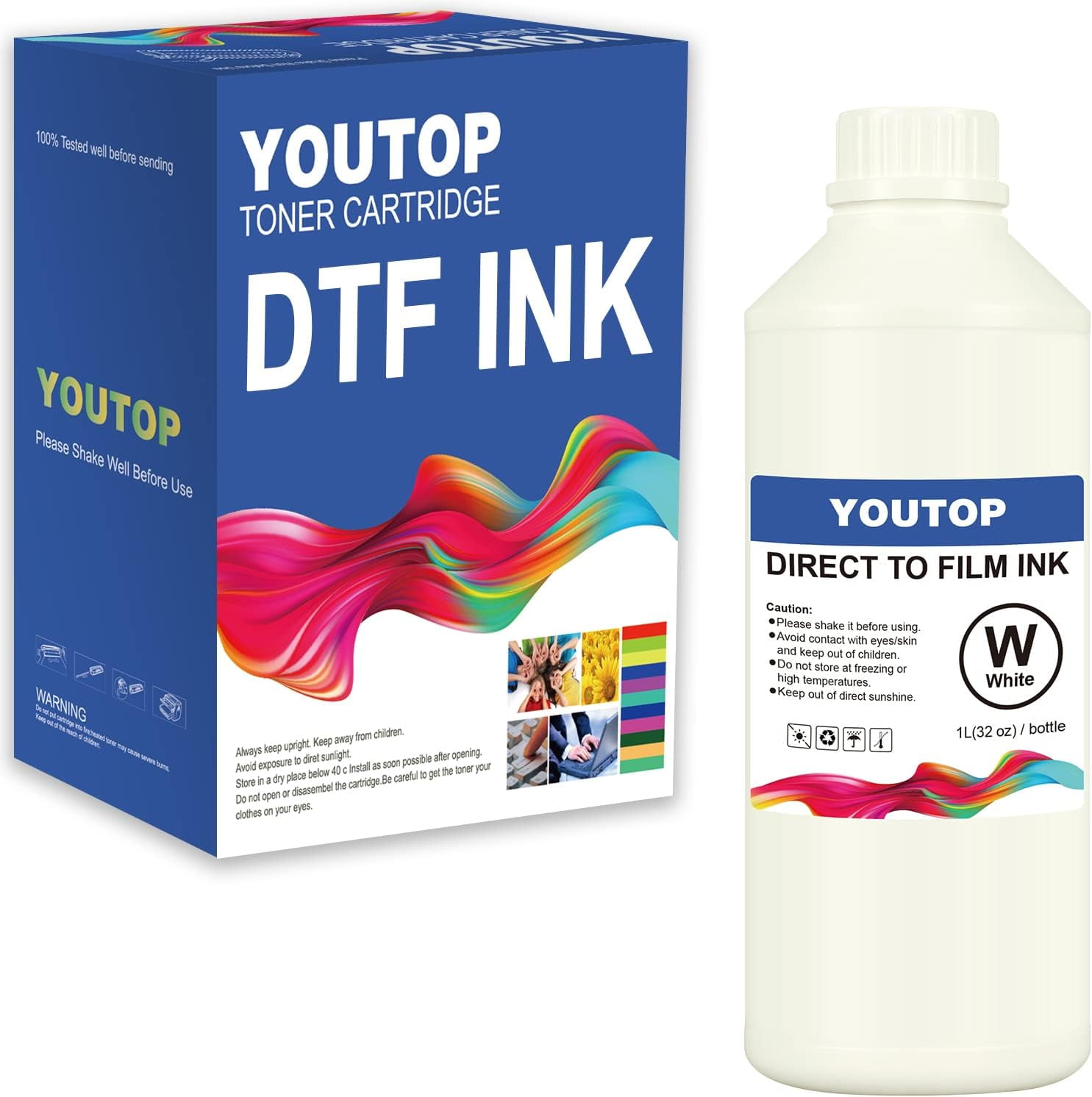 Epson Printer Enlite Premium DTF White Ink For DTF Heat Transfer Burkina Faso Dtf Transfer Film
