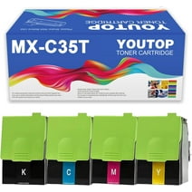 MX-C35T MXC35T Toner Cartridge with Chip High Yeild Replacement for ...