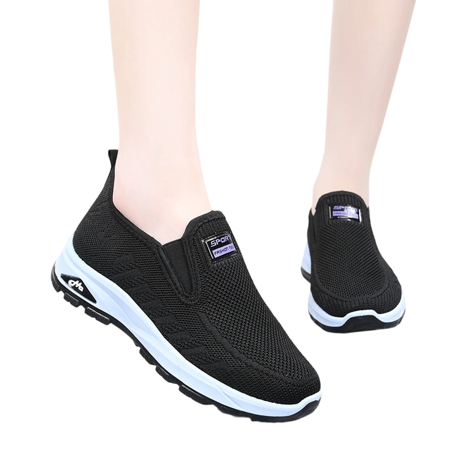 YOUYEDIAN Orthopedic Shoes for Women 2026 Wide Slip on Non Slip Mesh ...
