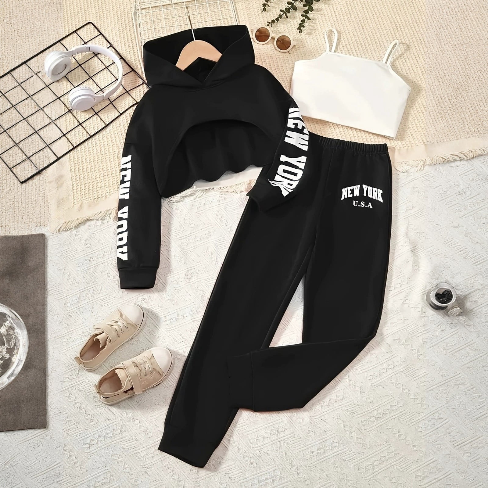 YOUYEDIAN Outfits for Teen Girls Kids 2 Piece Clothing Set Tops and ...