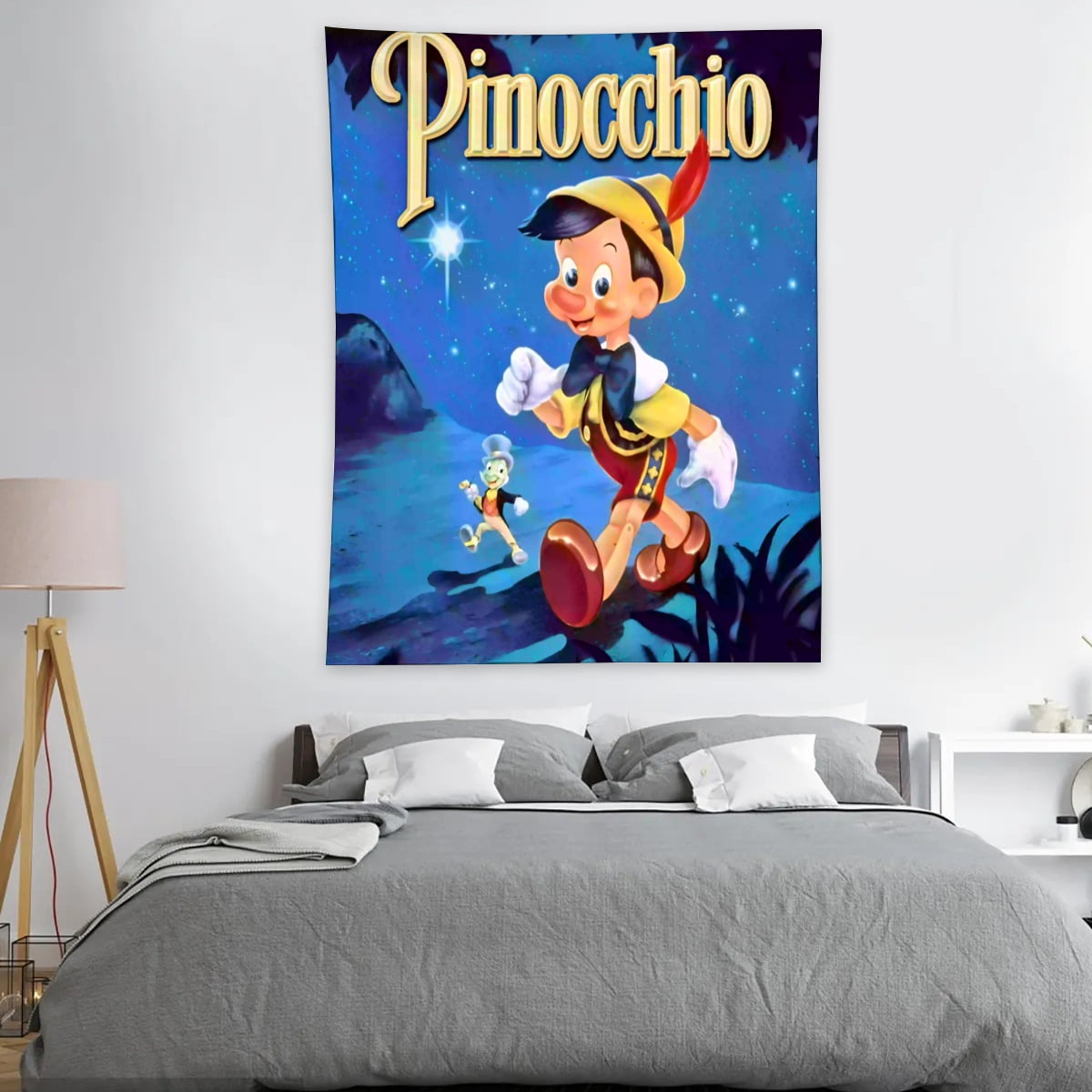 YOUYONGZHI The Adventures of Pinocchio-Theme Anti-pilling Tapestry Gift ...