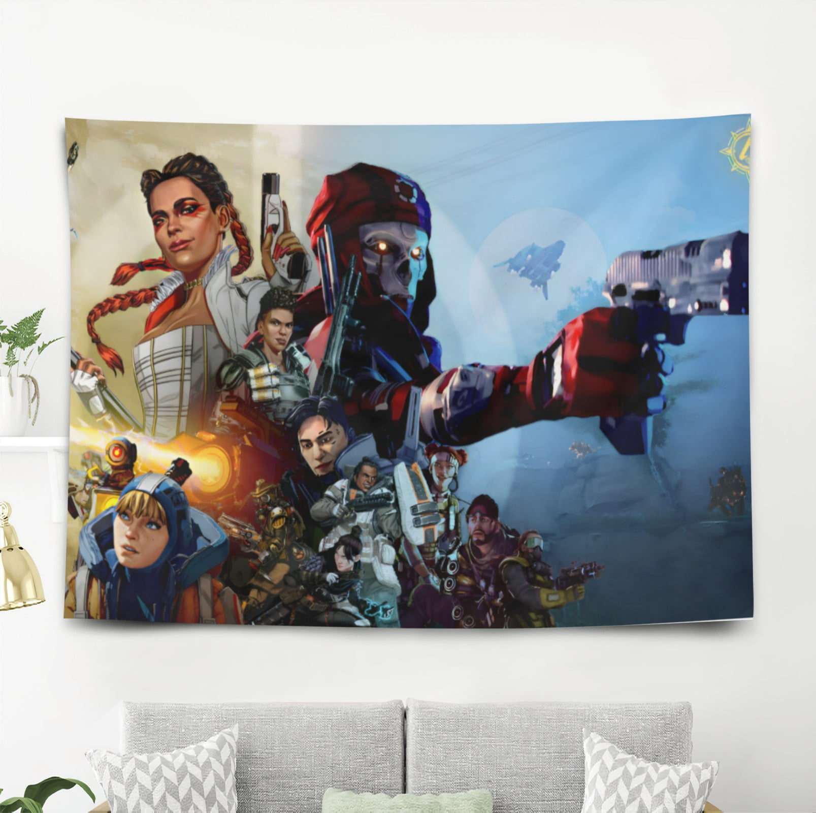 YOUYONGZHI Apex Legends-Theme Anti-pilling Tapestry Gift Wall Hanging ...