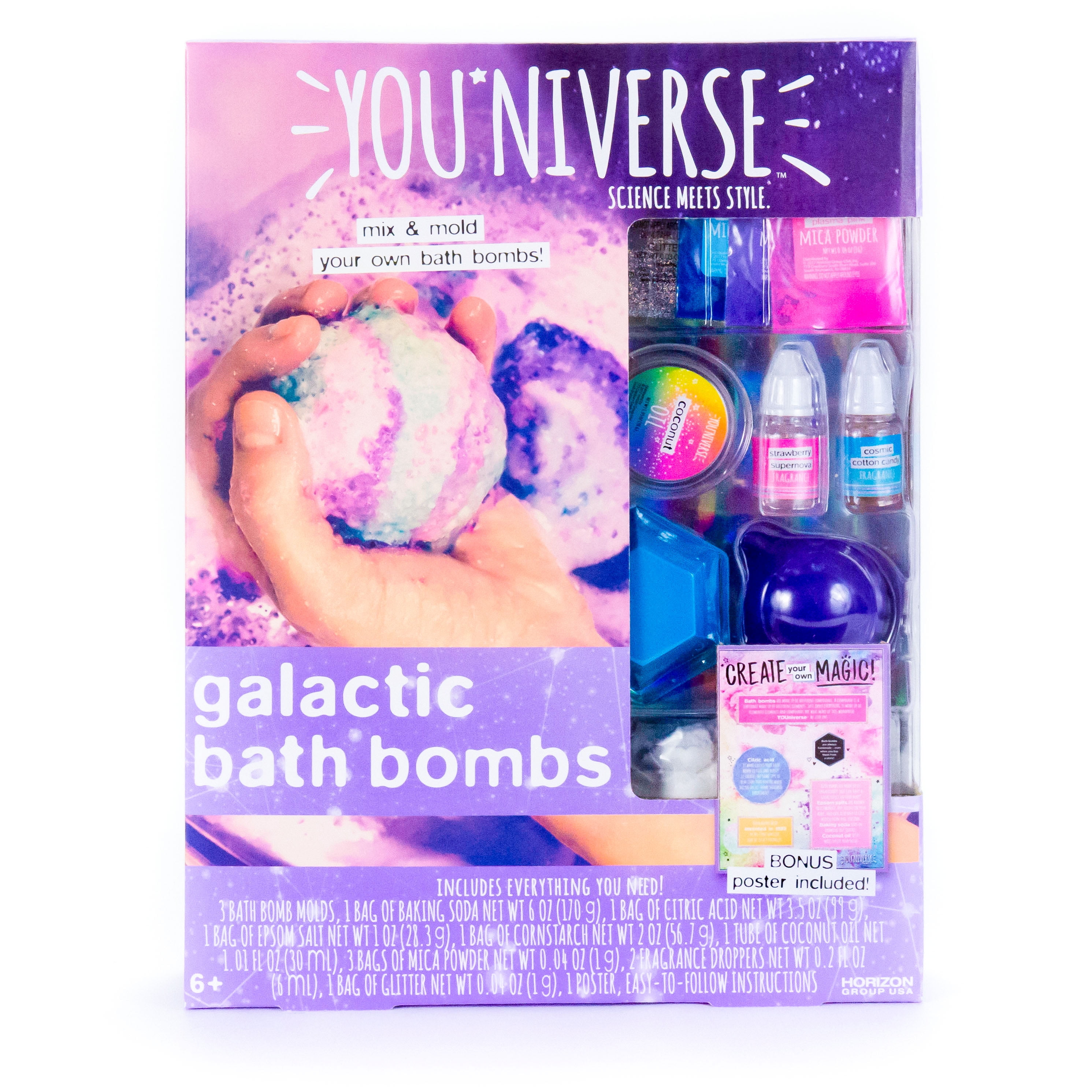 YOU*niverse D.I.Y. Galactic Bath Bombs - Walmart.com