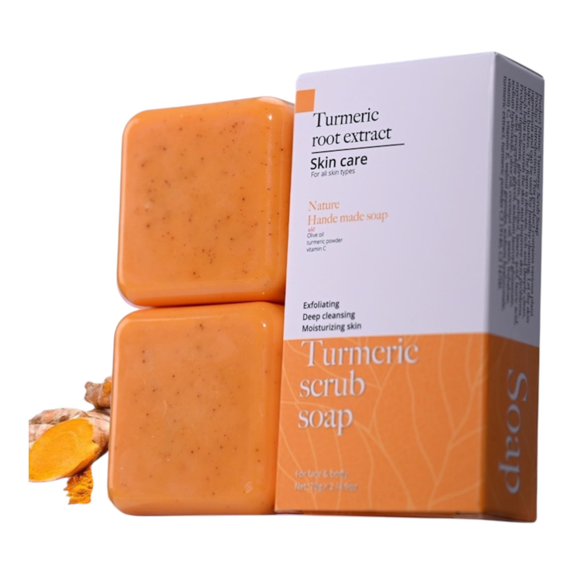 YOYO BY ZAQ Turmeric CCF19 Root Extract Scrub Soap with Kojic Acid ...