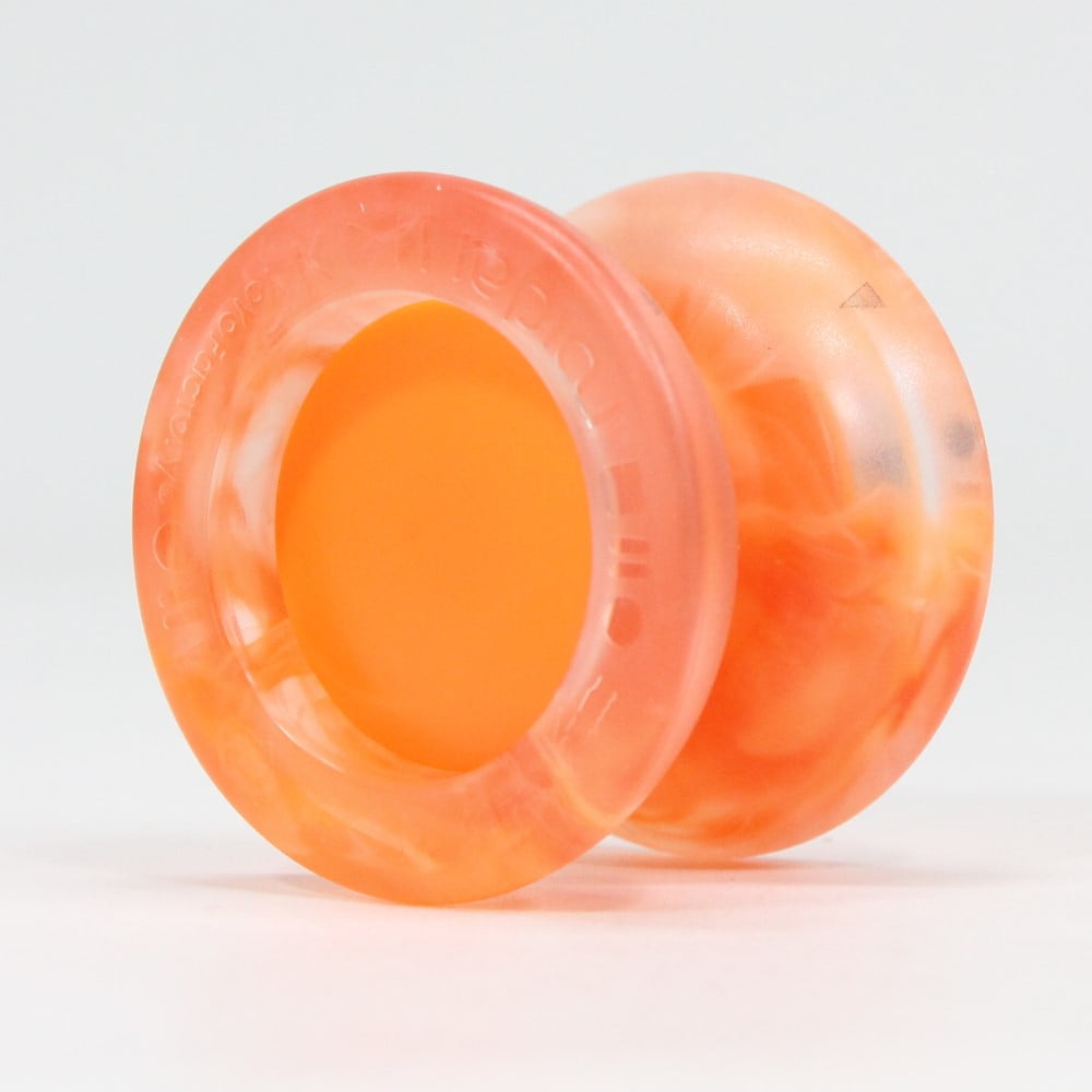 YOYOFACTORY Replay Pro Yo-Yo -Unresponsive Yo-Yo (Fire Marble Orange ...