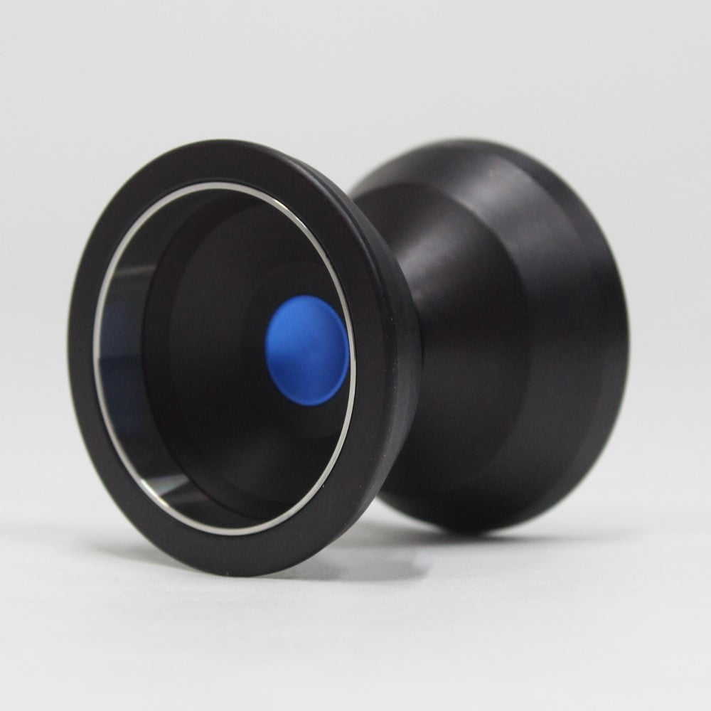 YOYOFORMULA F7 Pro Yo-Yo - Wide POM YoYo (Black with Blue Hub ...