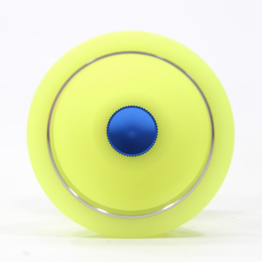 YOYOFORMULA F7 Pro Yo-Yo - Wide POM YoYo (Yellow with Blue Hub ...