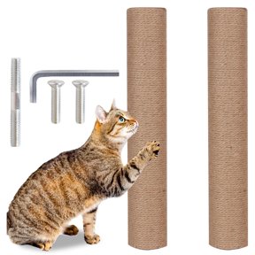 Vibrant Life Small Seagrass Scratch and Play Post, Gray, 20" - Walmart.com