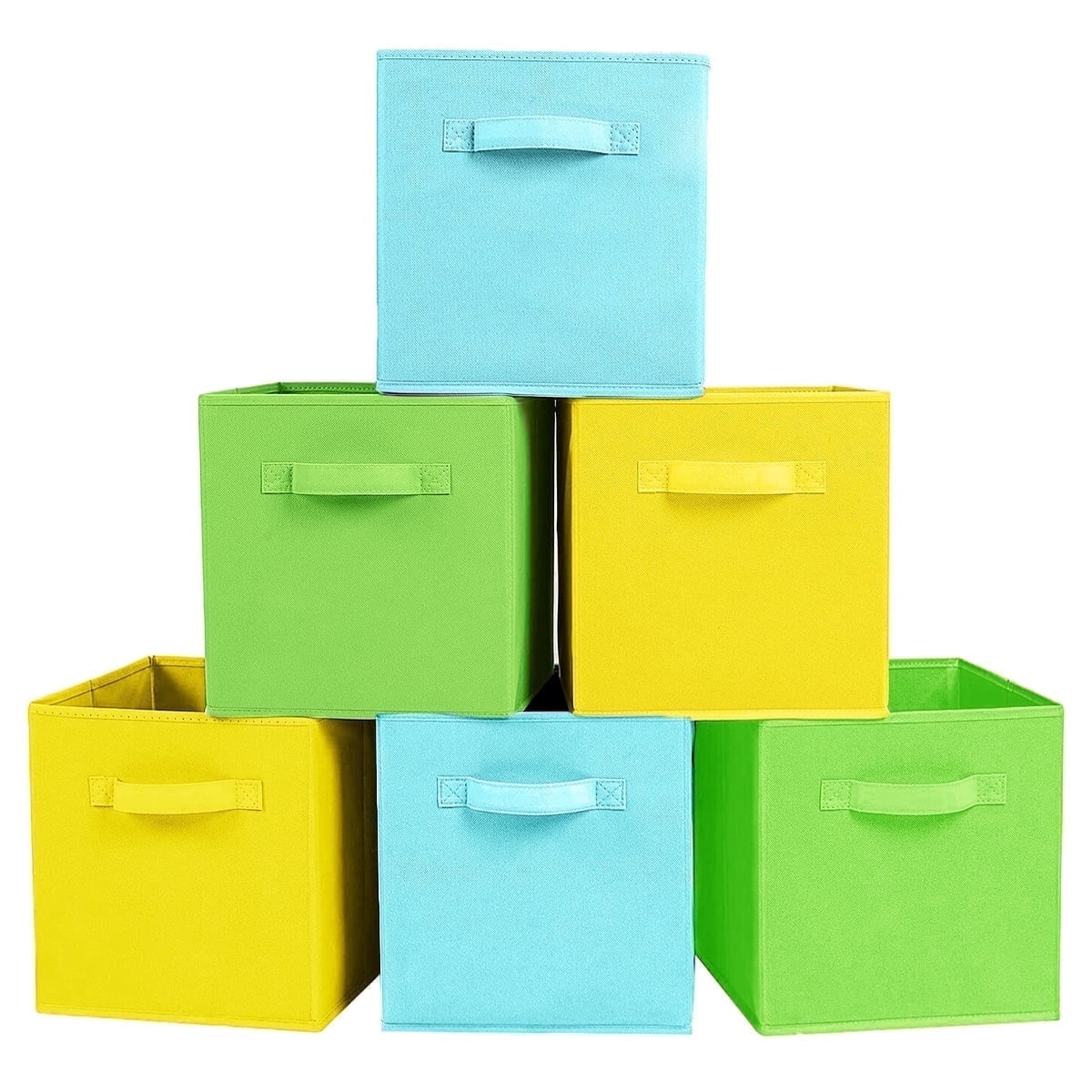 YOYTOO Collapsible Cube Storage Bins (10.5