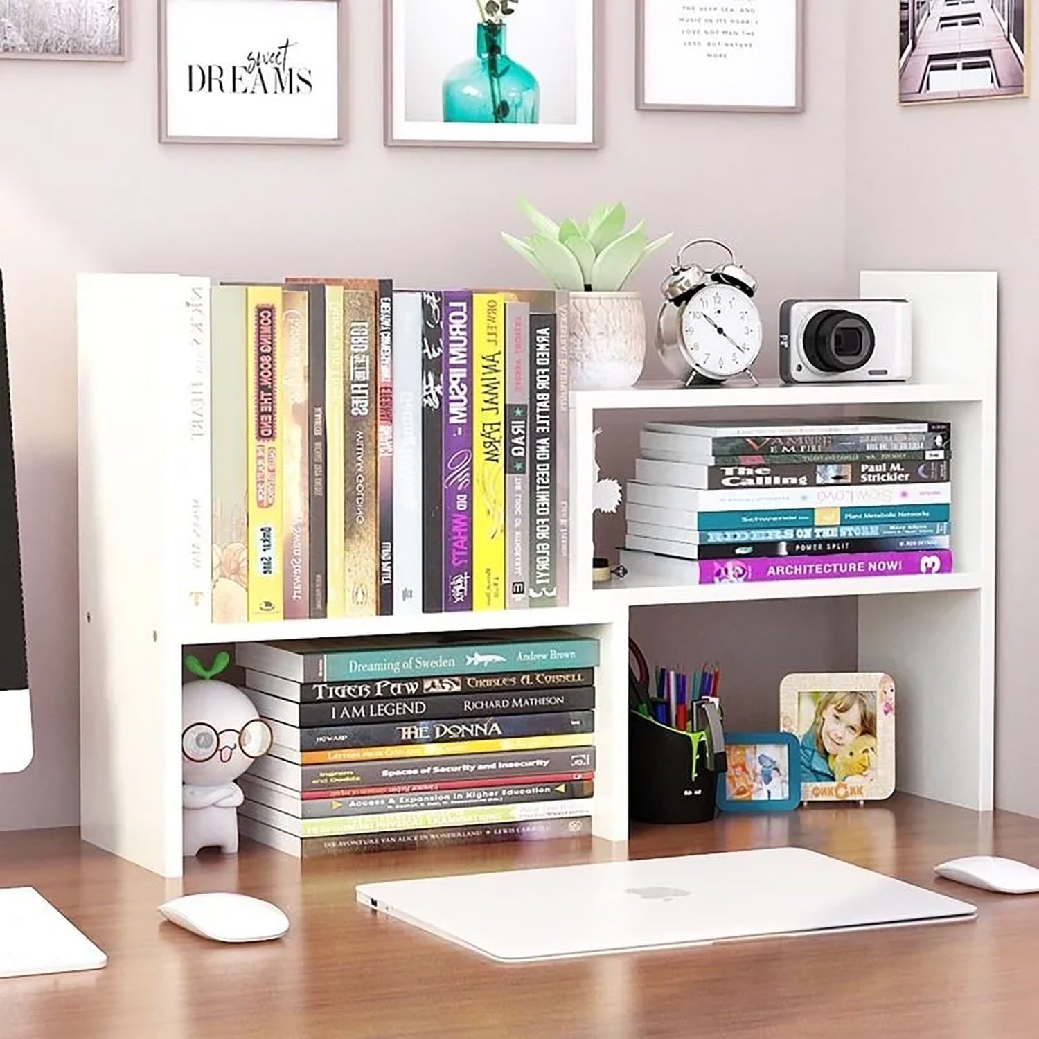 YOYTOO Desk Shelf Organizer, Desktop Organizers Storage Shelves ...