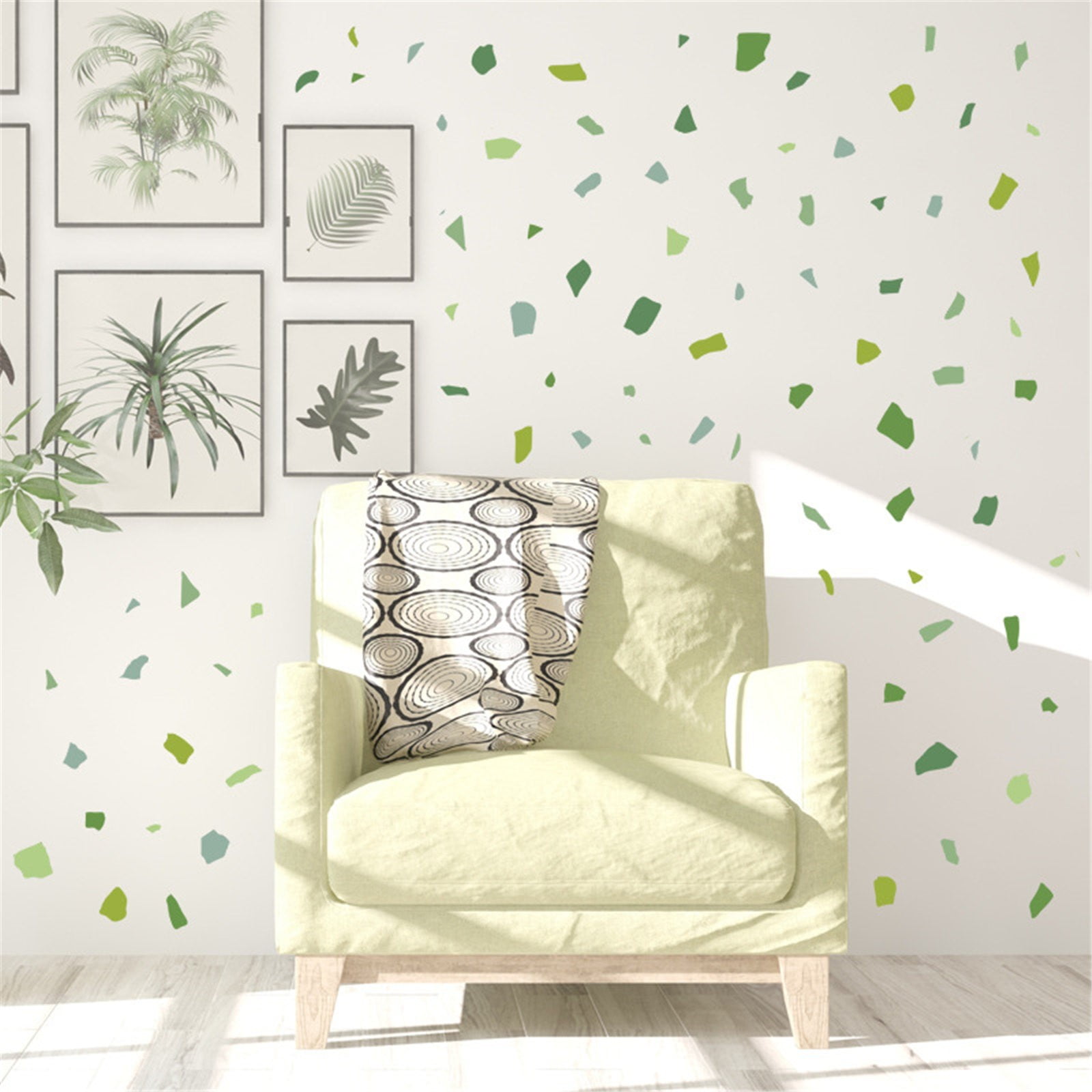 YOZGXEG Valentine'S Day Multi Color Shape Wall Sticker Self Adhesive ...