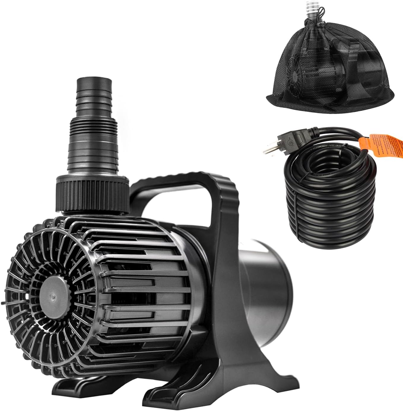 YOZIHAYL Large Submersible Pond Waterfall Pump Long Cord Outdoor Smart ...