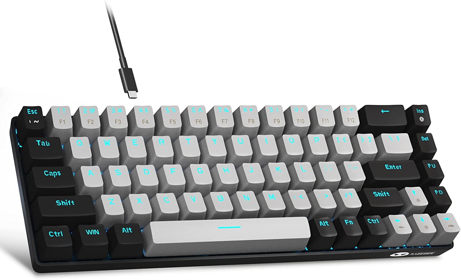 YOZIHAYL MageGee Portable 60% Mechanical Gaming Keyboard Red Switch PBT ... YOZIHAYL MageGee Portable 60% Mechanical Gaming Keyboard Red Switch PBT ...