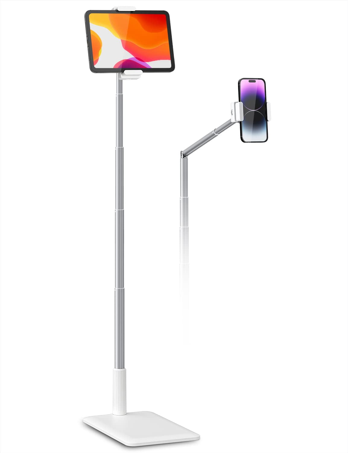 YP Tablet Floor Stand - Flexible long arm tablet and cell phone stand ...