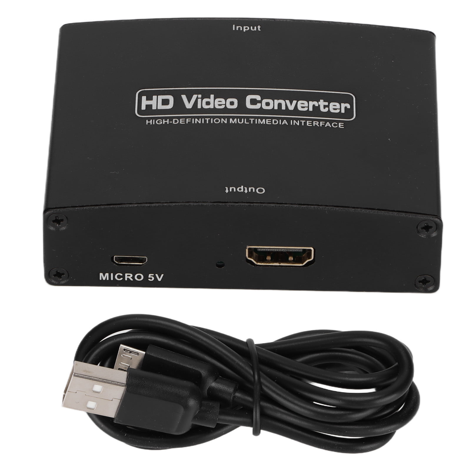 YPBPR to HD Multimedia Interface Converter Convenient Adjustable Video ...