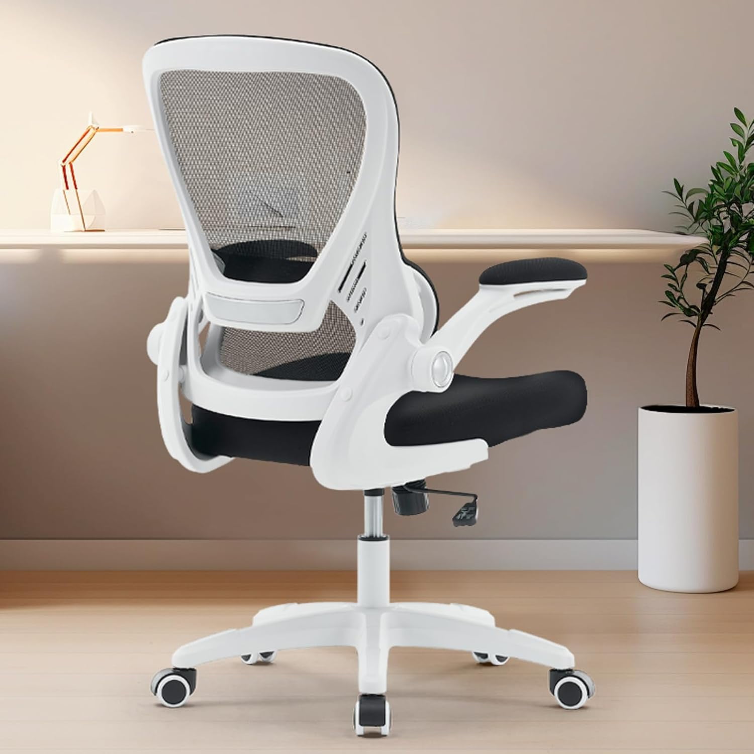 YPDCHB Ergonomic Office Chair Home Desk Chairs with Headrest&Lumbar ...