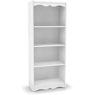 Concepts in Wood 8 Shelf Double Wide Wood Bookcase, 48 inch Tall - Oak ...