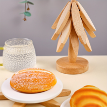 Farfi 38cm Round Hollow Flower Coaster Table Bowl Dish Pad Mat Placemat ...