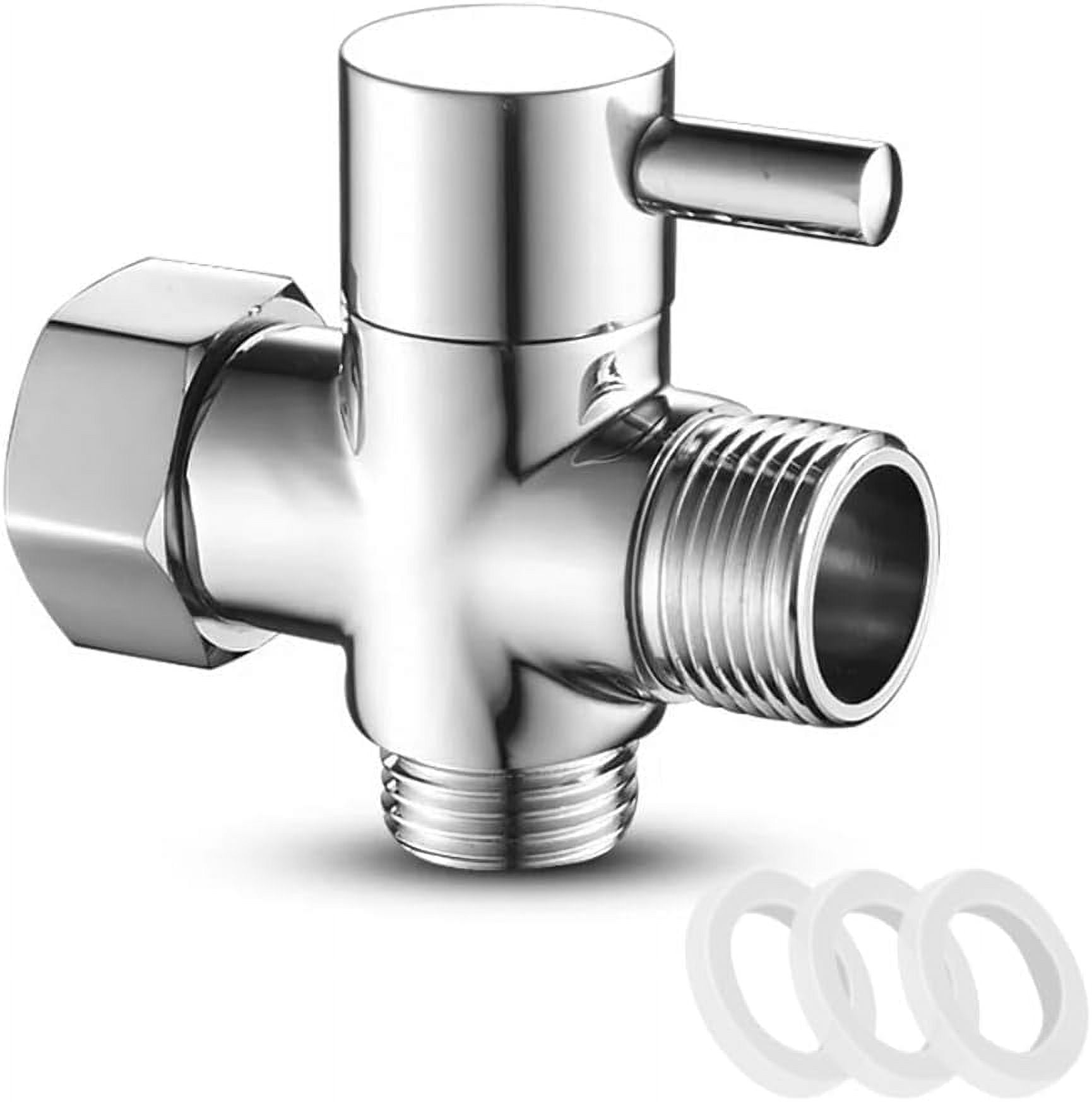Shower Diverter Valve,G1/2"Brass Shower Splitter Shower Valve with ...