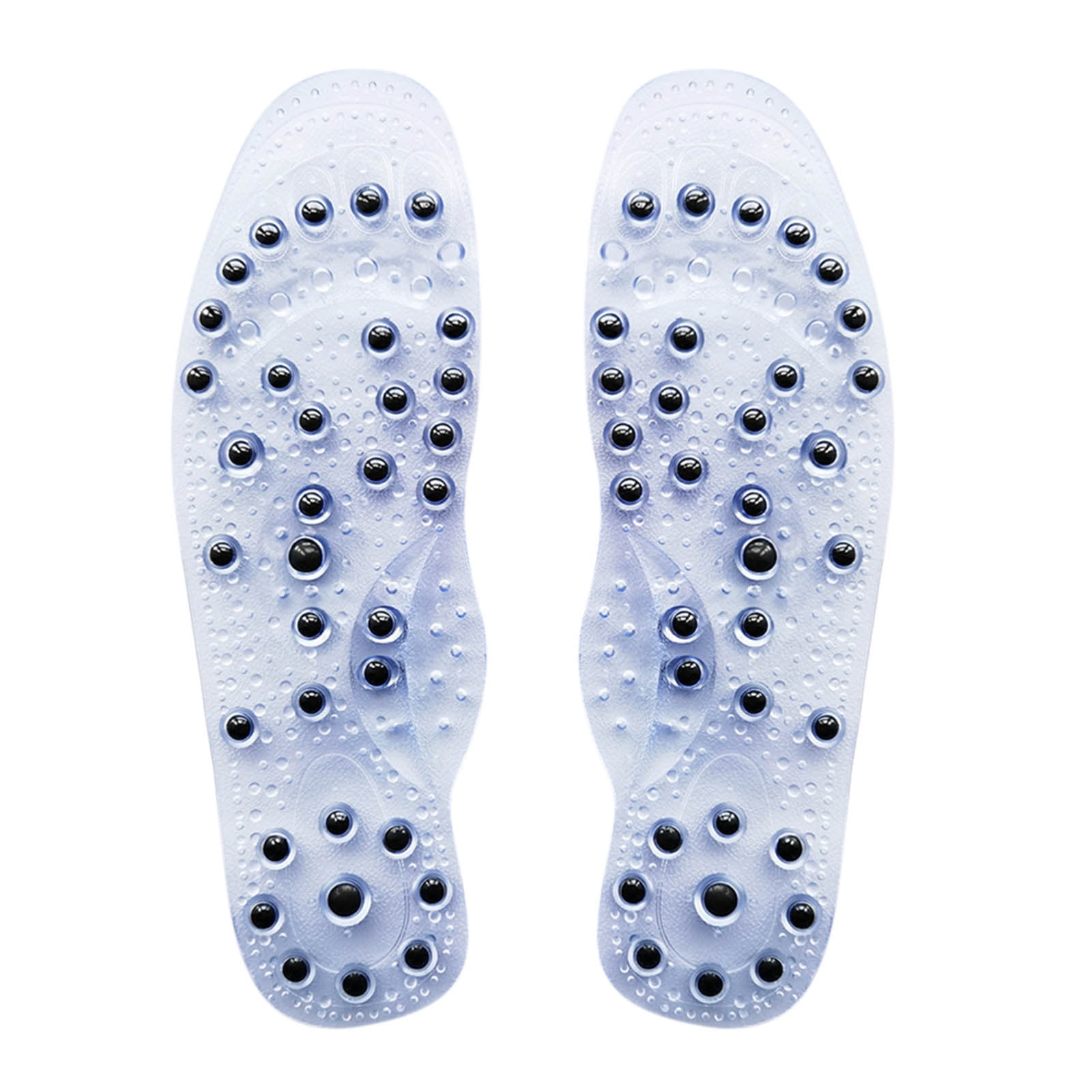 Yqhzzph 1 Pairs Magnetic Acupressure Foot Massage Insoles Lymphvitic