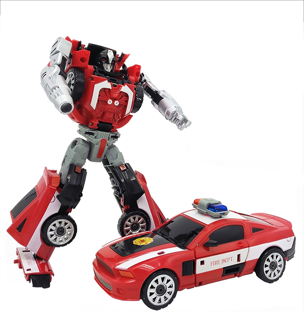 YQLADB Alloy Deformation 5-in-1 Combiners Transformation Robot Flaming ...