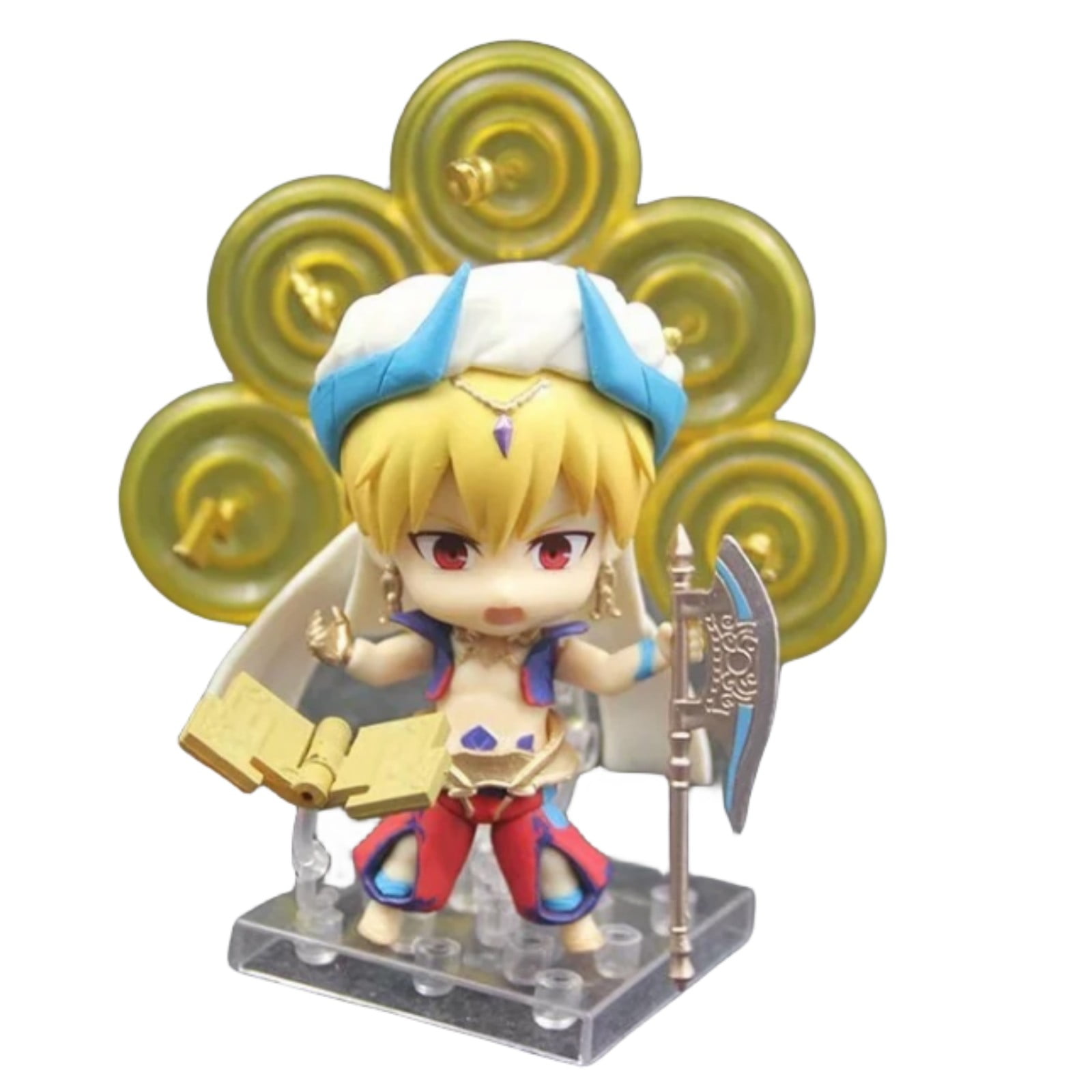 YQLADB Anime Q Version Gilgamesh Figure Collectible Model Character ...