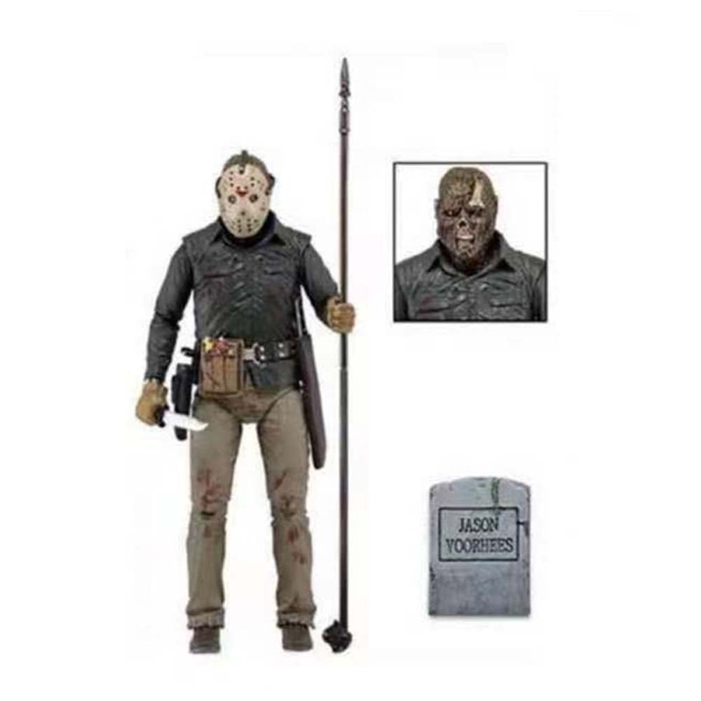 YQLADB Friday 13th - 7" Scale Action Figure - Ultimate Jason Part 6 ...