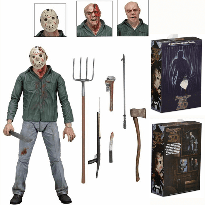 YQLADB Friday 13th - 7" Scale Action Figure - Ultimate Part 3 Jason ...