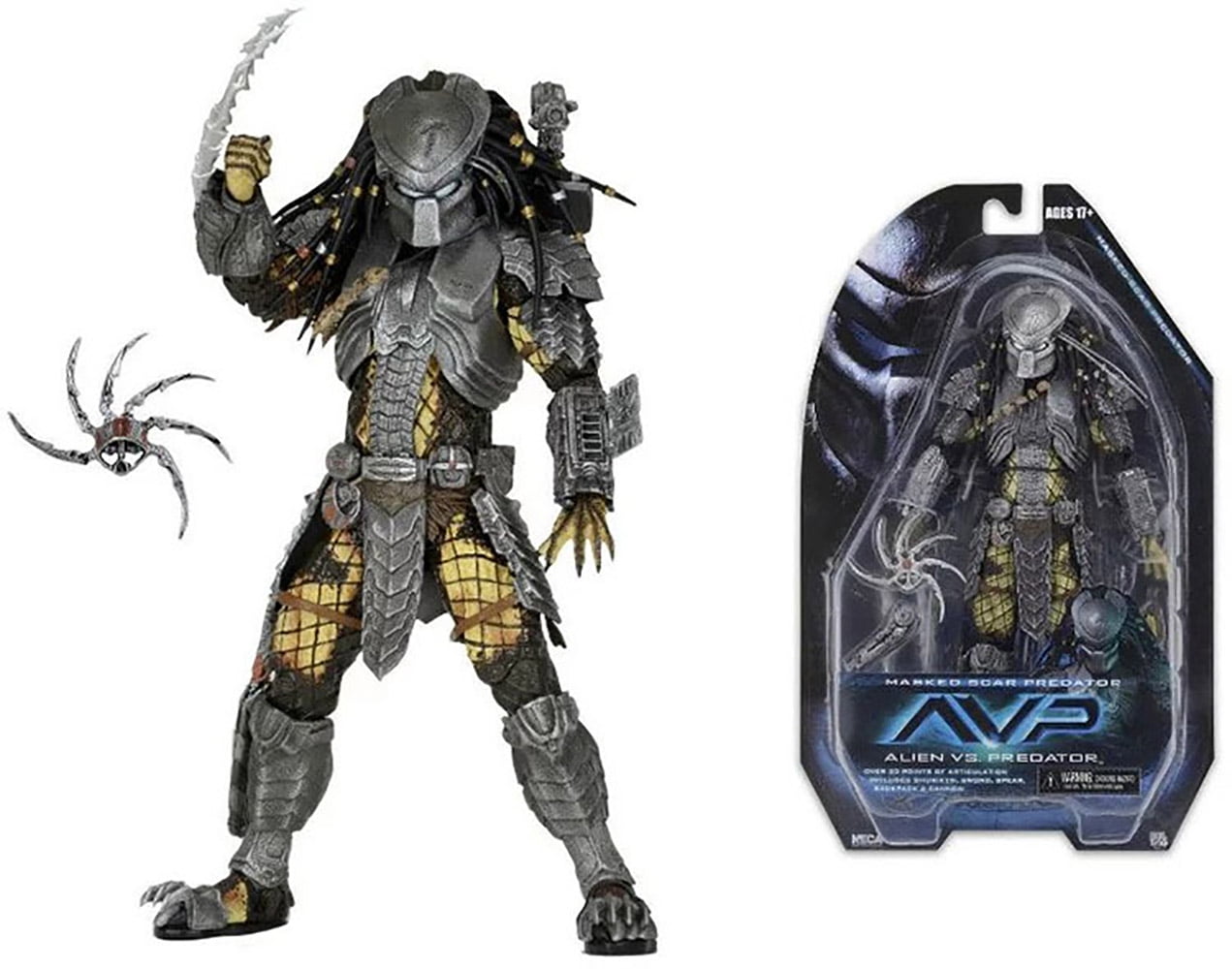 YQLADB Predator 7" Scale Action Figure Series 15 Masked Scar Model ...