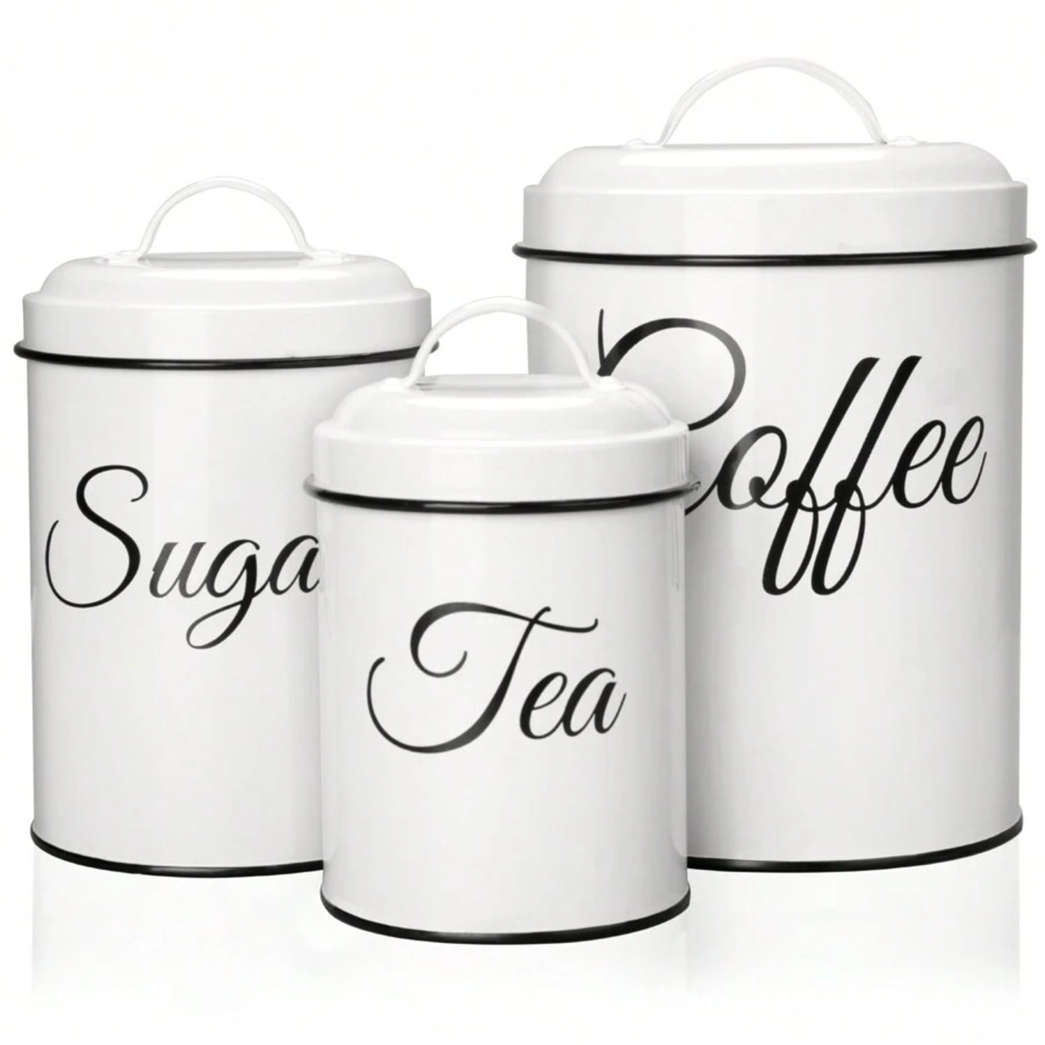 YQLQZCBDY Canister Sets for Kitchen Counter, 3 Piece Set, Country ...