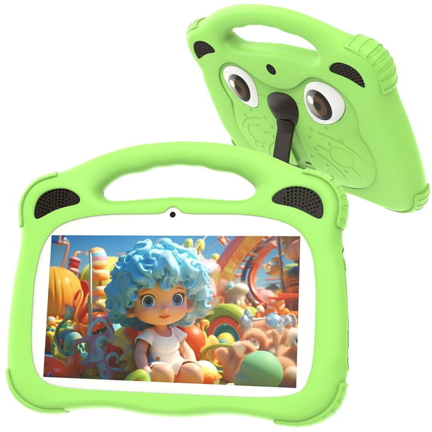 YQSAVIOR Kids Tablet 7 inch Tablet for Kids Android 12 Toddler Tablet ...