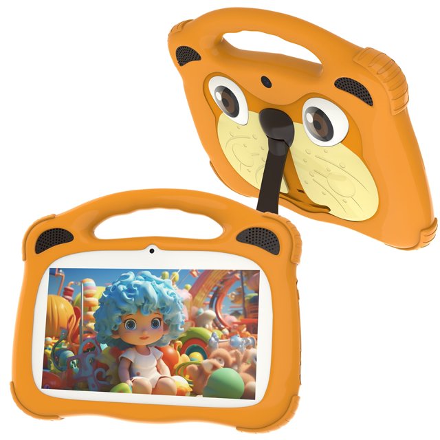 YQSAVIOR 7 inch Kids Tablet, Android 12, 2GB RAM, 32GB ROM, WiFi, Dual ...