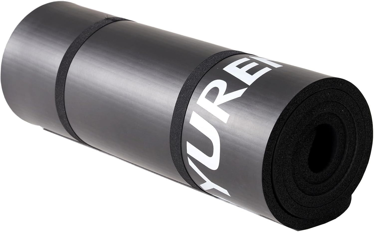 YR Thick Yoga Mat 1/2" (12mm) Pilates Home Gym Workout Fitness Exercise ...