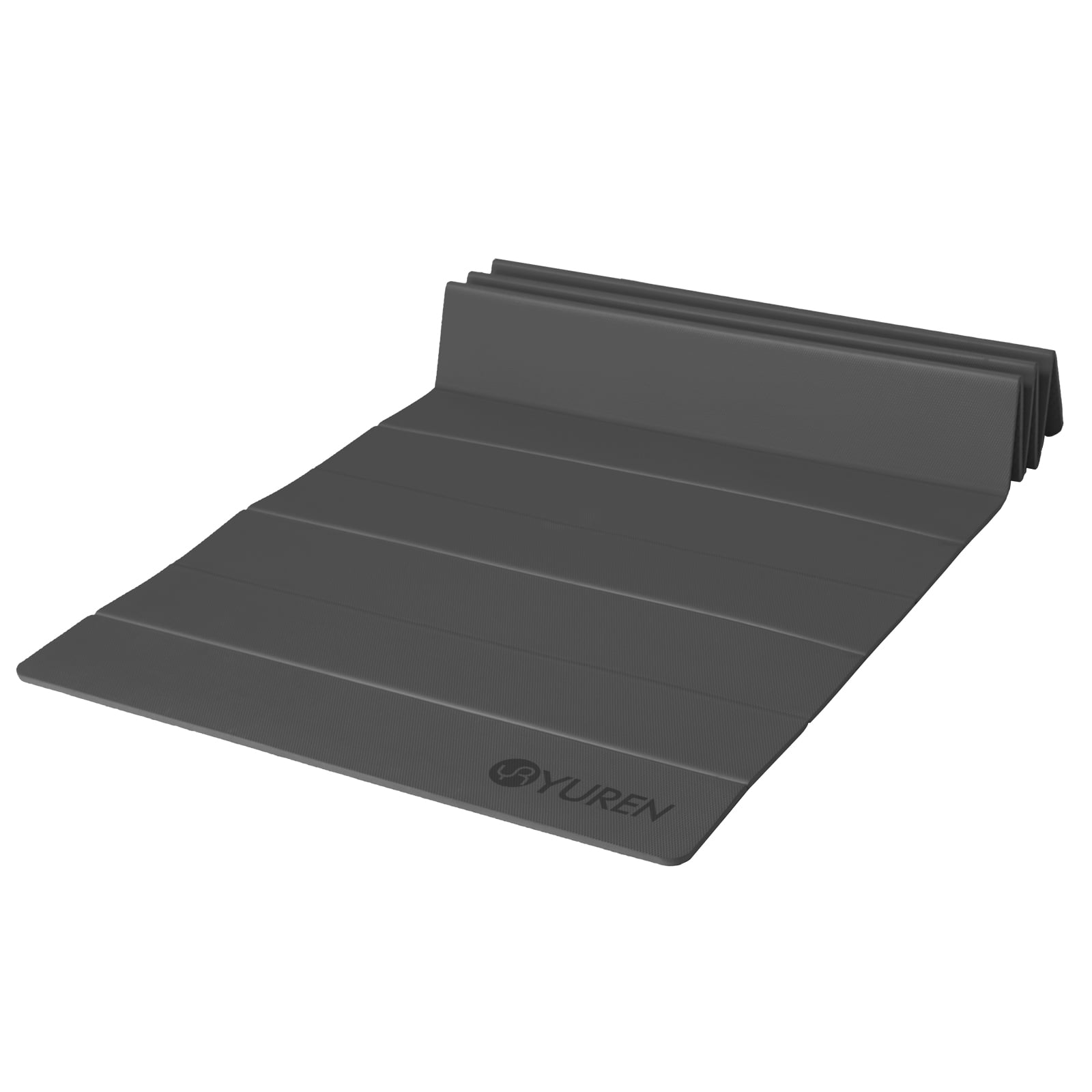 YR Large Yoga Mat 76X35" XL 10mm Thick Foldable Non-Slip Foam Portable ...