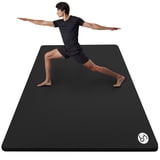 "Yuren Non-Slip XL 1/2 inch Thick Yoga Mat - 74""x35"", Anti Tear Heavy ...