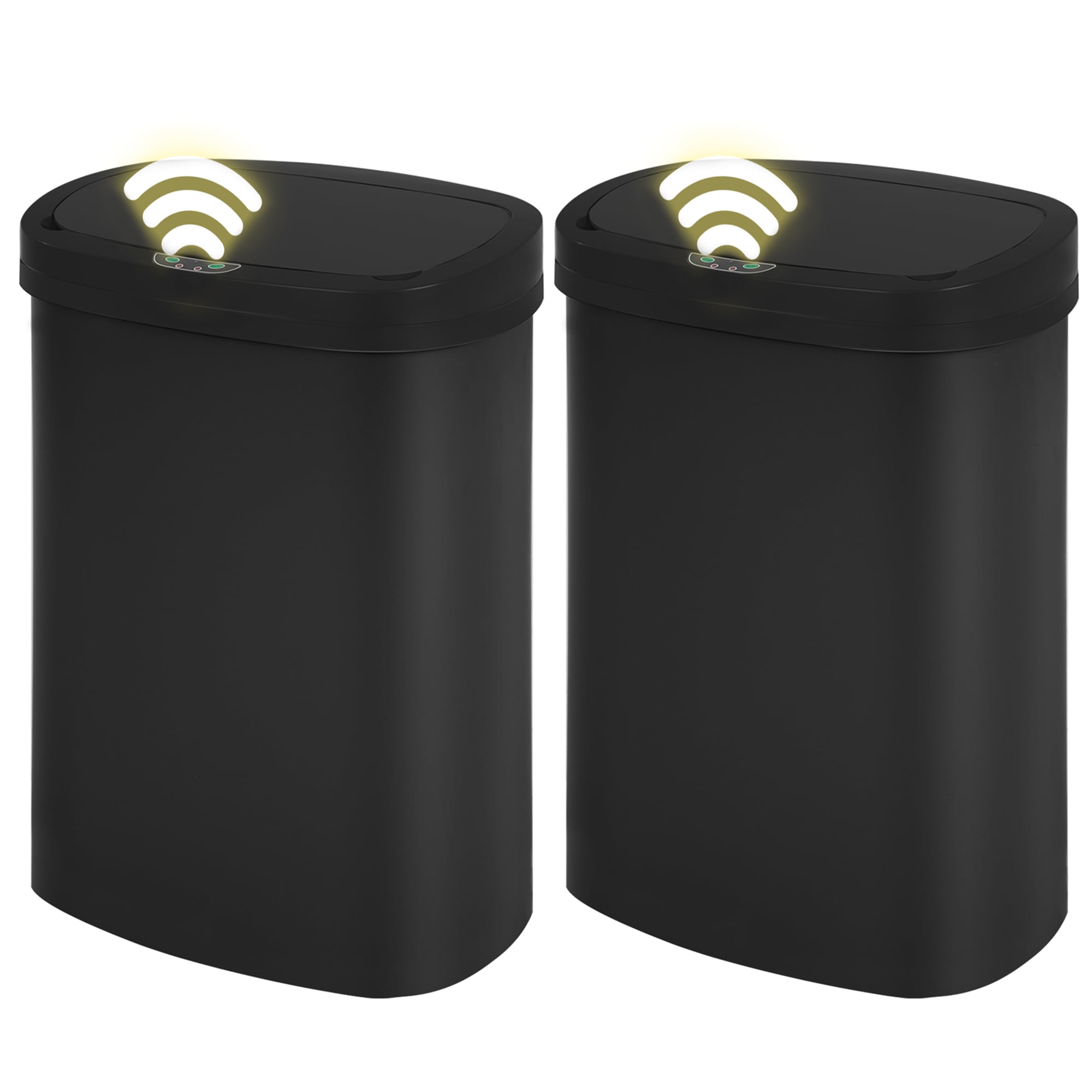 YRLLENSDAN 13 Gallon Touch Free Trash Can with Lid Auto Open, 49L Motion Sensor Kitchen Garbage ...