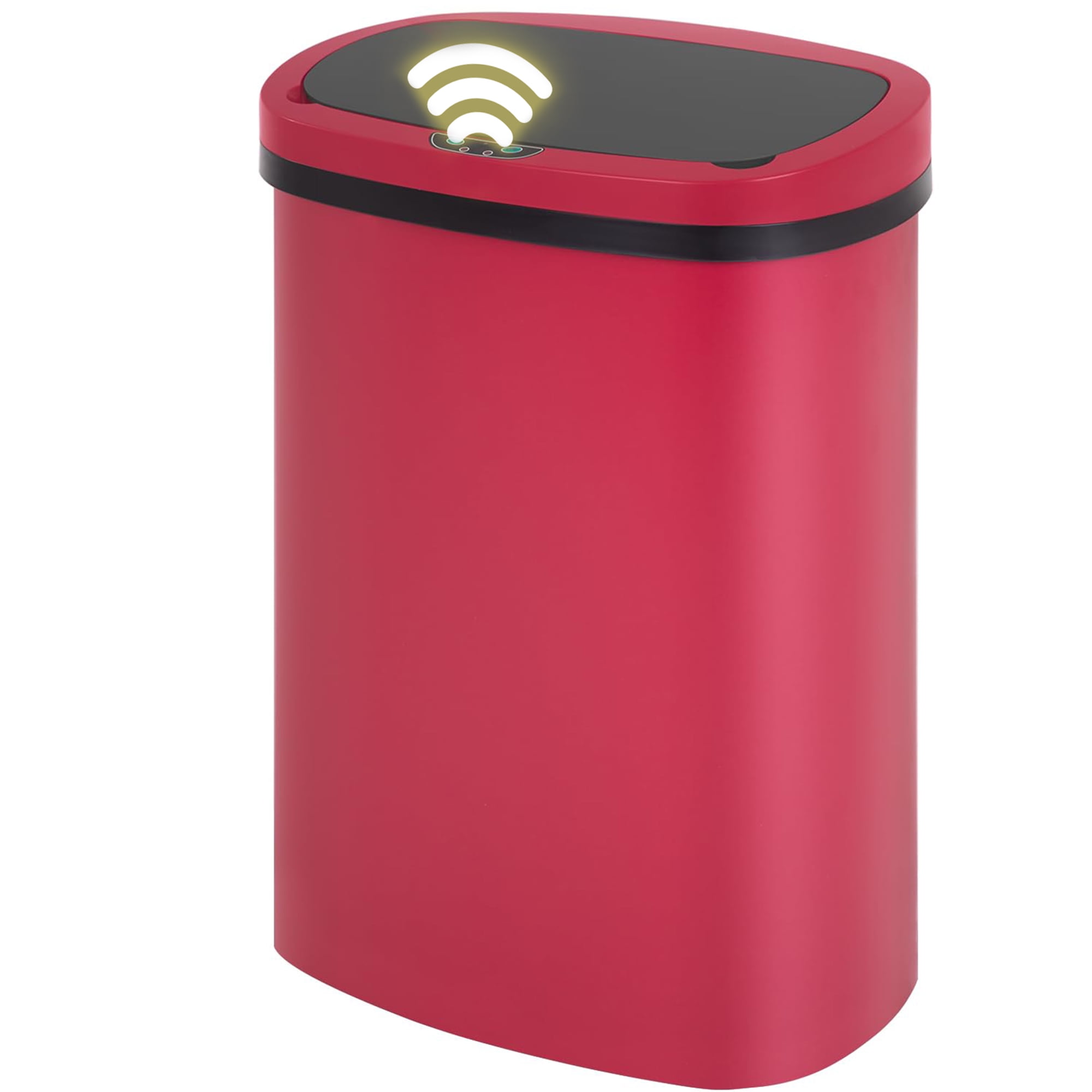 YRLLENSDAN 13 Gallon Touch Free Trash Can with Lid Auto Open, 49L Motion Sensor Kitchen Garbage ...