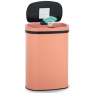 CL.HPAHKL 50L/13G Kitchen Trash Can, Stainless Steel, Soft Close Lid ...