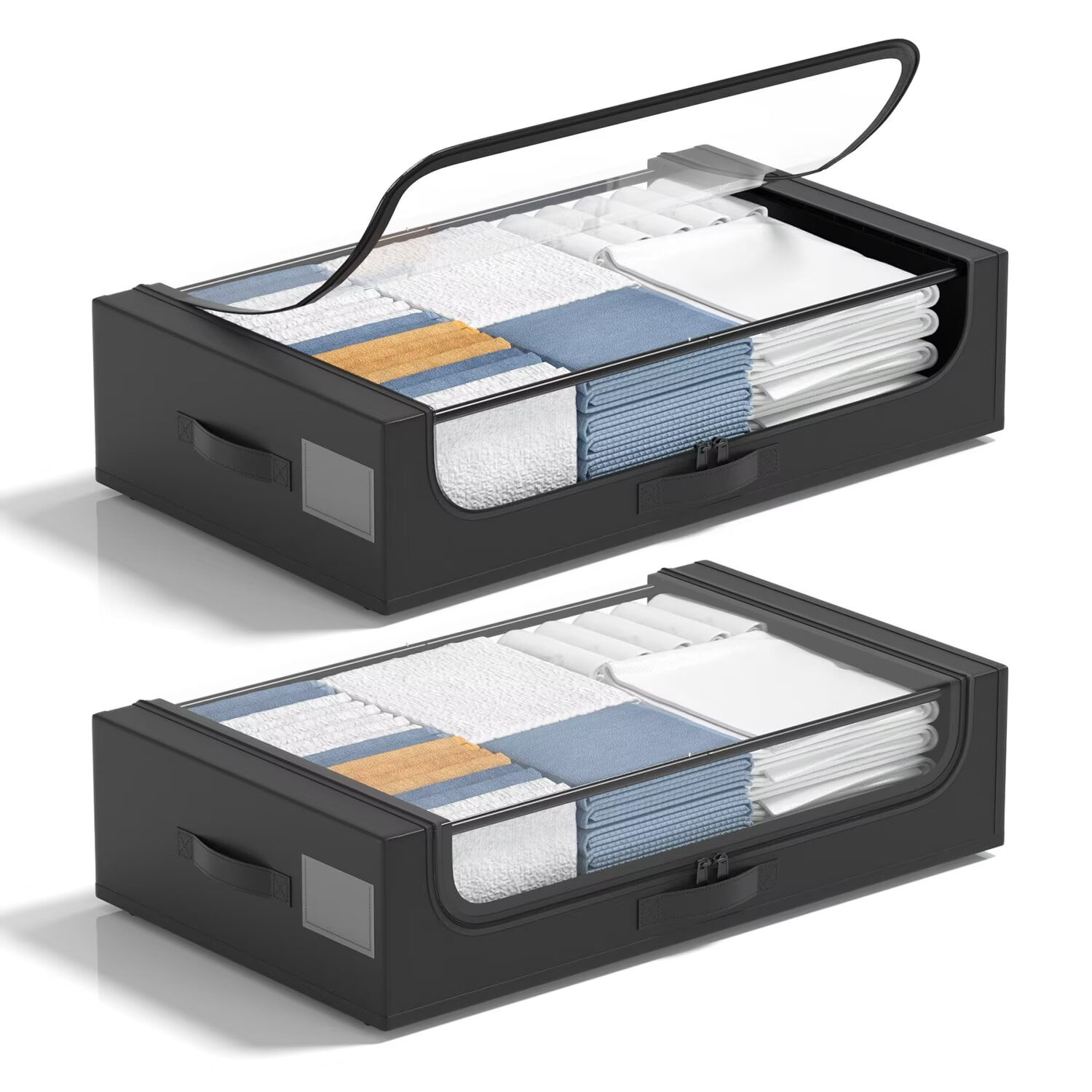 YRLLENSDAN,2 Sets,Under Bed Storage Containers,Clothes Storage Bins ...