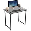 Dkelincs 48 inch Adjustable Large Multi-Purpose Computer Desk, Wood Top ...