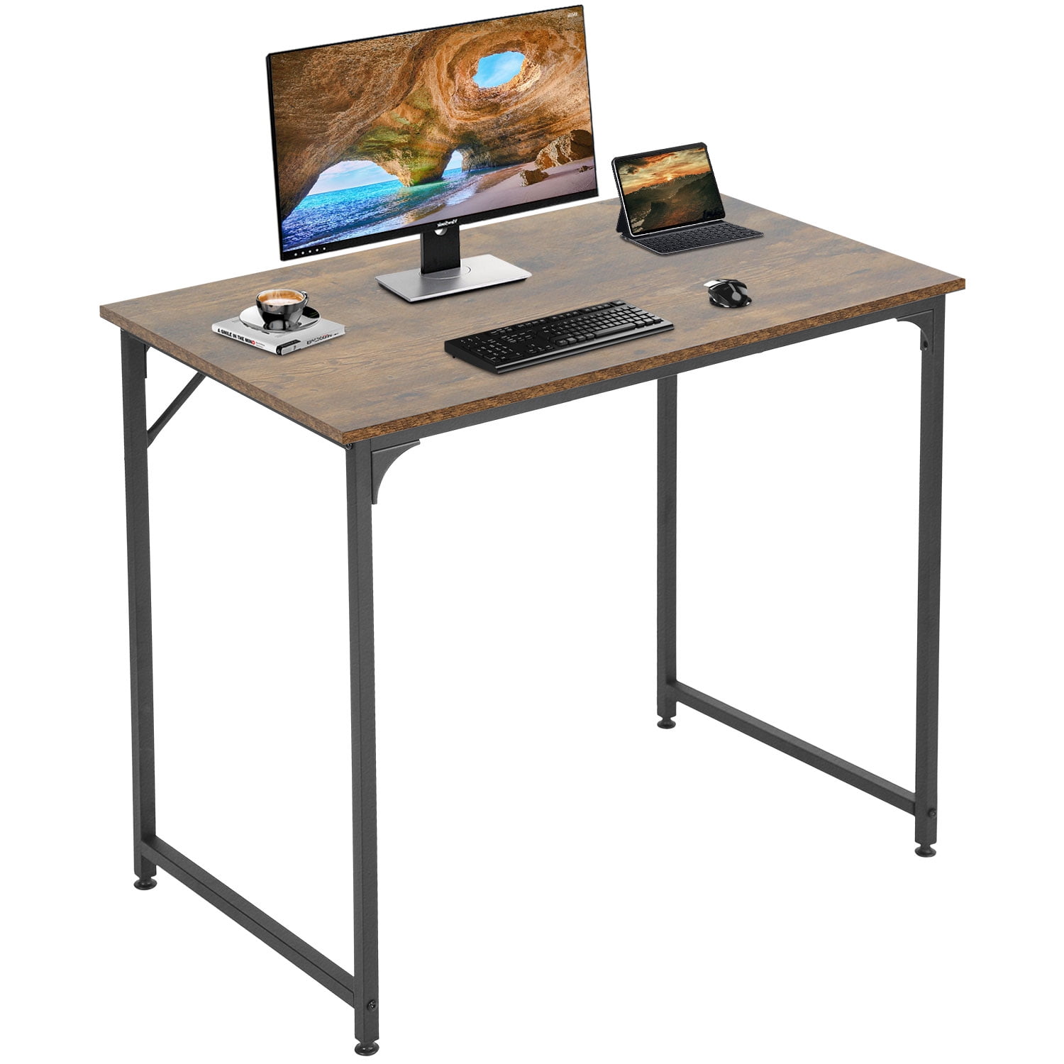 YRLLENSDAN 35 inch Computer Desk, Computer Table Work Desk Study Table ...