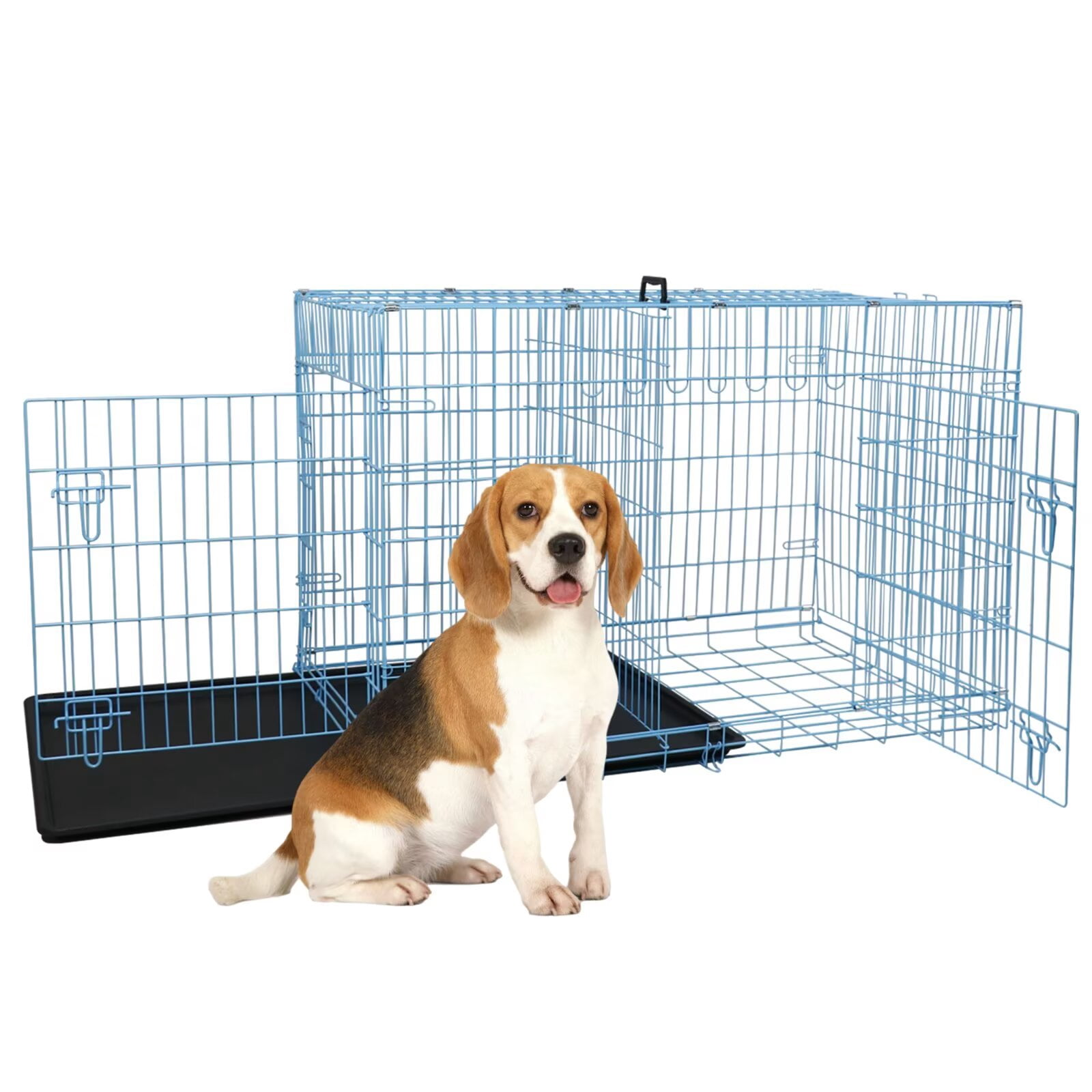 YRLLENSDAN 36inch Dog Crate, Dog Kennel Indoor Metal Dog Crate with ...
