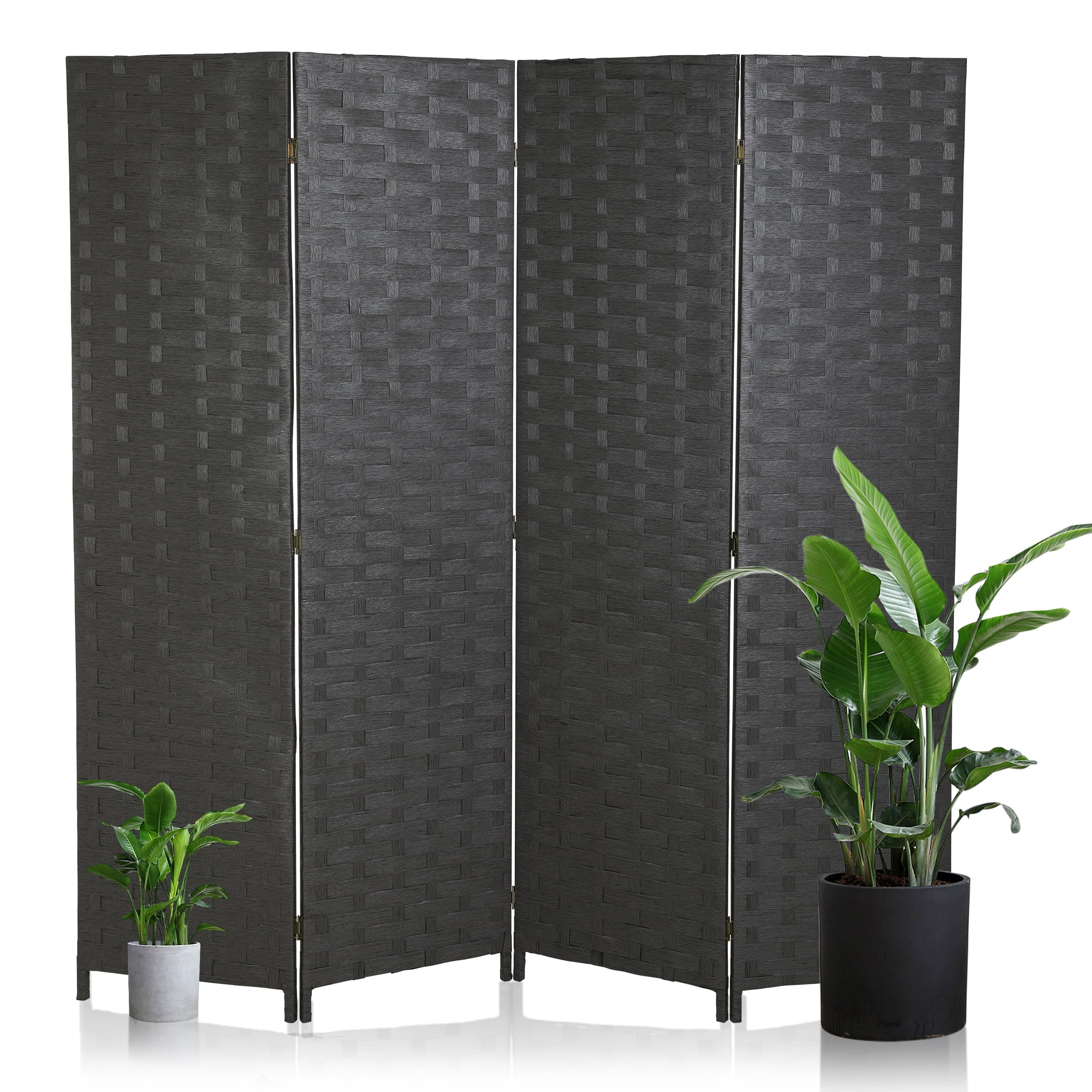 YRLLENSDAN 4 Panel Room Dividers, 6FT Room Partitions and Dividers for ...