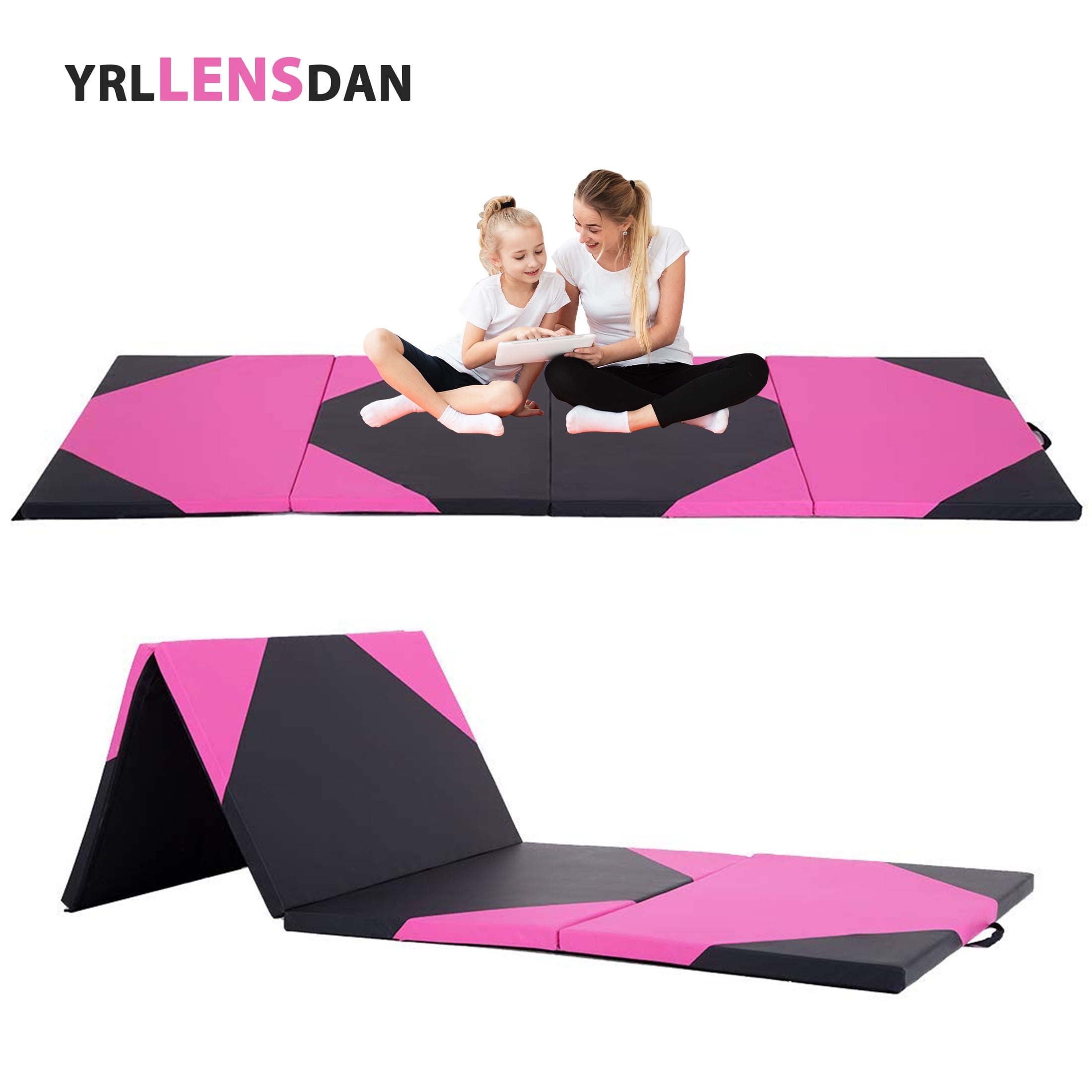 YRLLENSDAN Extra Large Gymnastics Mat Thick Exercise Mat for Home ...