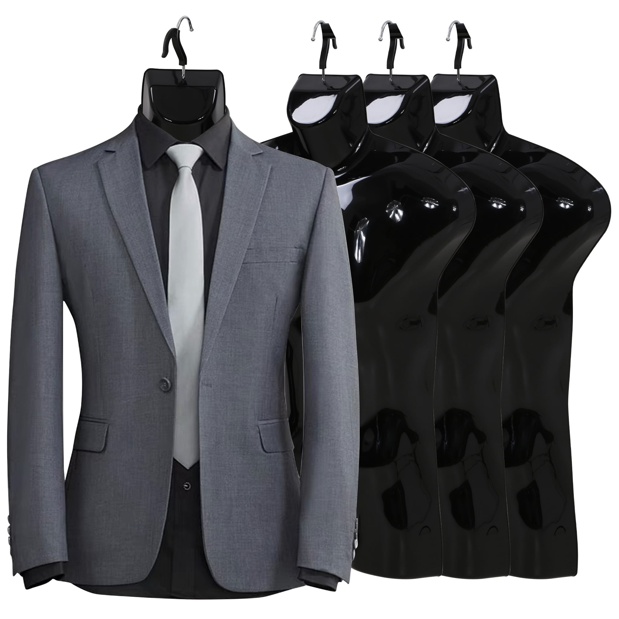 YRLLENSDAN 4PCS Male Mannequin Torso Dress Form Sewing Manikin 30 Inch ...